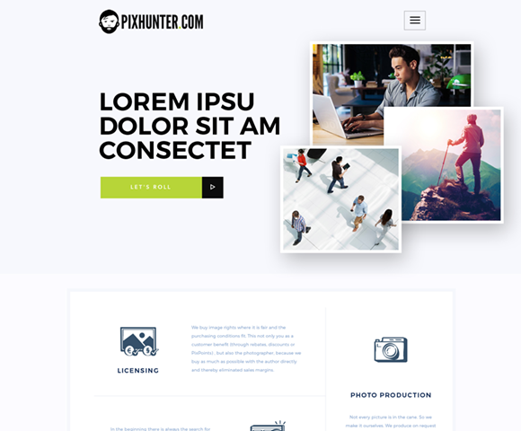 Visual design styles