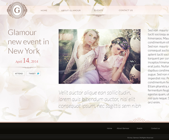 Visual design styles