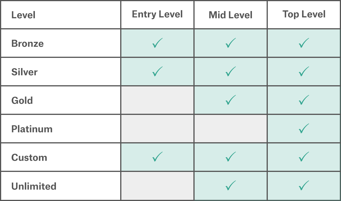 Understanding 99designs' designer levels