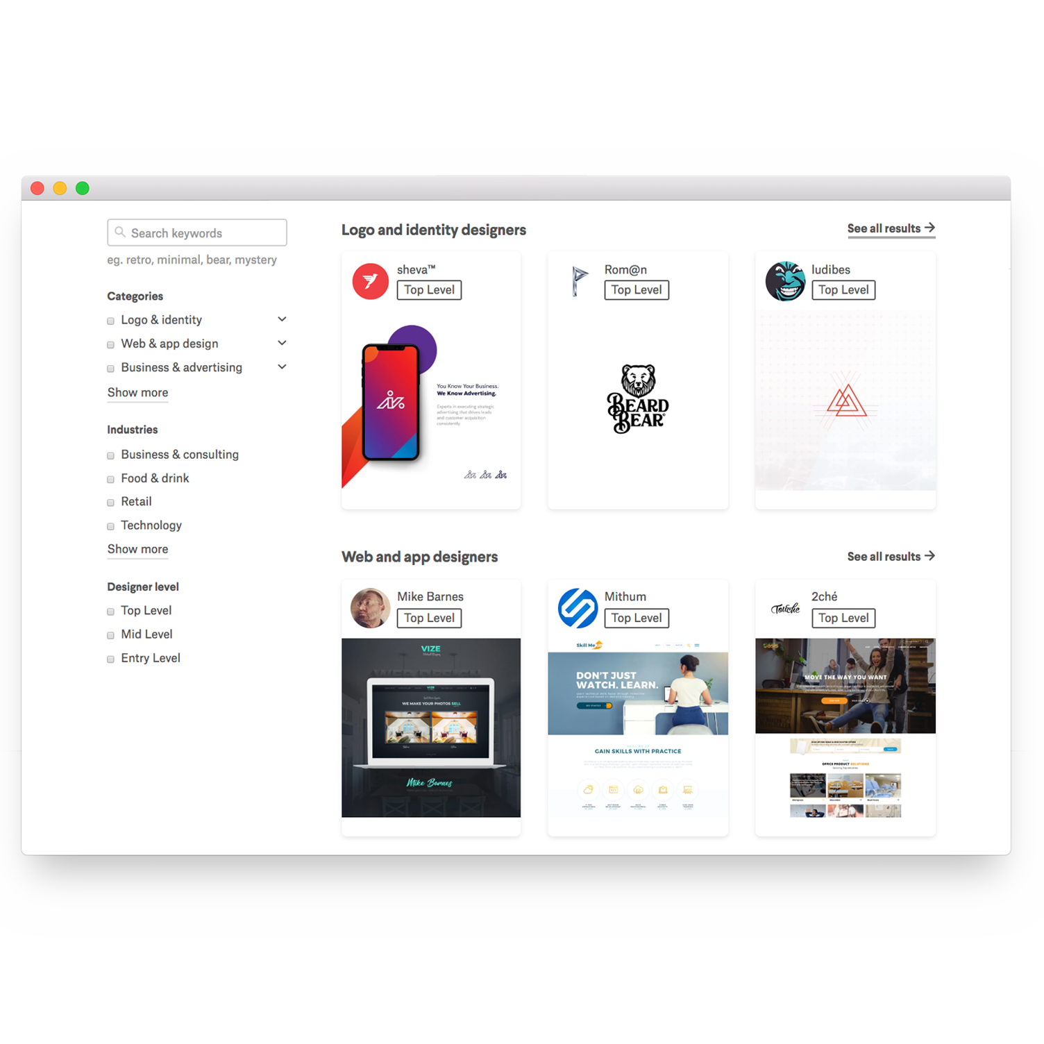 Introducing Find a Designer