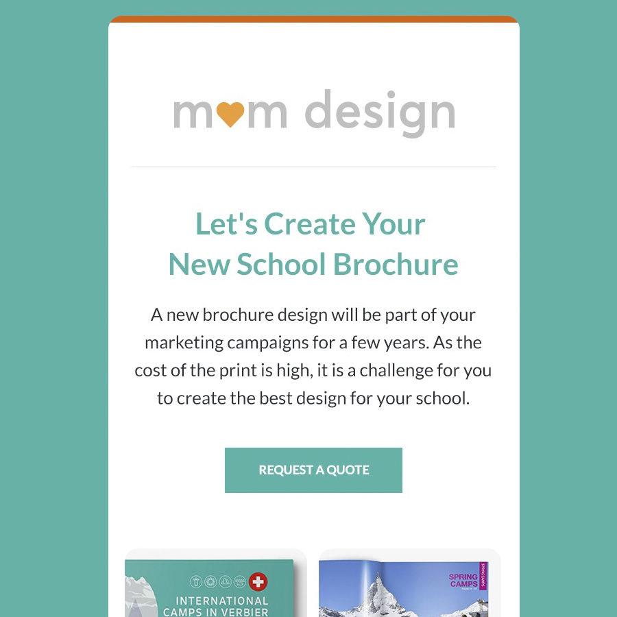 Email Newsletter Design - Custom Email Newsletter Templates | 99designs