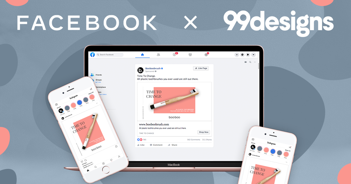 Hire a Facebook ad pro | Facebook x 99designs